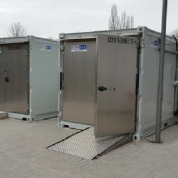 Refrigerated Cargo Shipping Containers | Custom Containers | ConRail ...